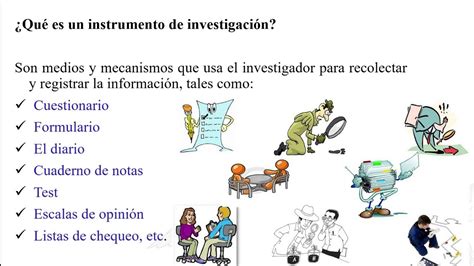 Instrumentos de investigación YouTube