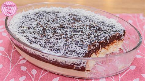 Prest Gio Gelado Cremoso De Travessa Receita Mais Econ Mica E