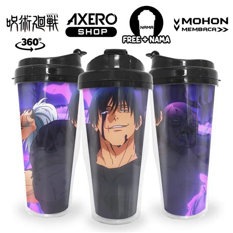 Jujutsu KAISEN Tumbler JUJUTUS Drink Bottle SATORU GOJO ITADORI