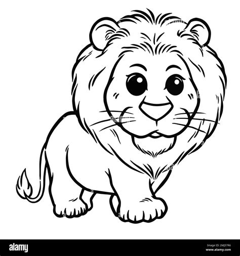 Top Imagen Imagenes De Leones Animados Para Colorear Abzlocal Mx