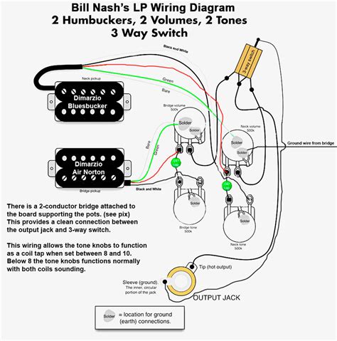 Wiring A Les Paul Guitar