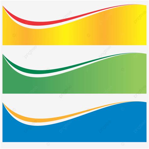 Business Card Design Wavy Curve Shape Vector Shape Curve Banner PNG