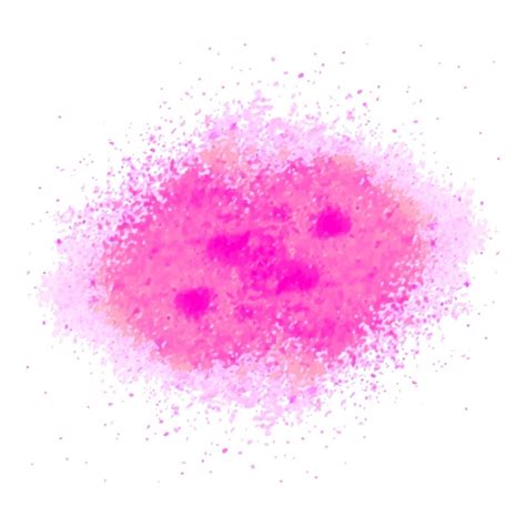 Pink Watercolor Splash Background