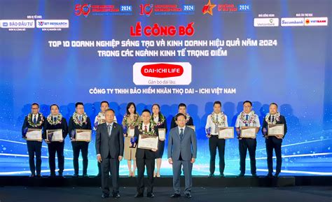 Dai ichi Life Việt Nam vinh dự nhận hai giải thưởng lớn năm 2024