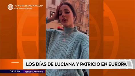 Luciana Fuster y Patricio Parodi así se emocionaron al conocer estadio