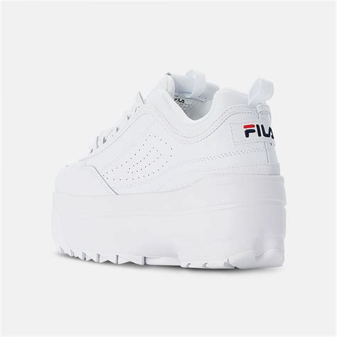 Fila Disruptor Ii Wedge Wmn White Wei Fila Official