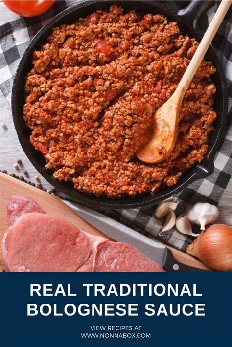 Real Traditional Authentic Rag Alla Bolognese Recipe