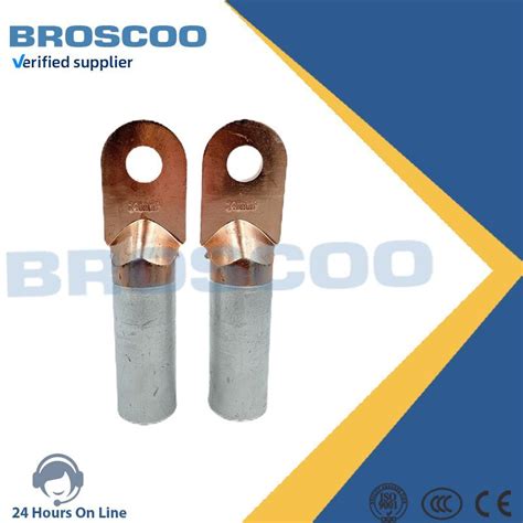 Copper To Aluminum Connecting Terminal Electrical Power Metallic