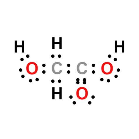 Glycolic Acid Lewis Structure