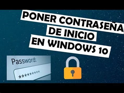 Como poner CONTRASEÑA a mi LAPTOP O PC WINDOWS 2020 Fácil y Rápido