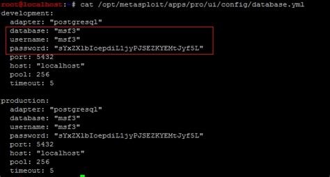 kali 之 metasploit 连接 postgresql 数据库 51cto博客 kali启动metasploit