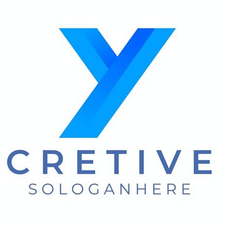 Dise O Del Logotipo De La Letra Y Vector Premium
