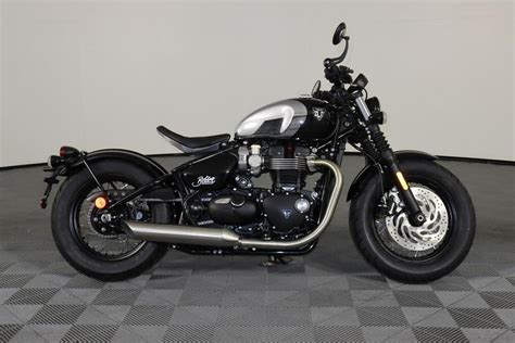 2023 Triumph Bonneville Bobber Chrome Edition Chrome Jet Black For