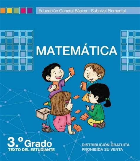 Libro De Matemáticas 3 EGB PDF 2023 2024