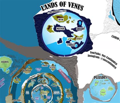 Worlds Beyond Our Ice Wall Ancient Maps Spiritual Art Conflict