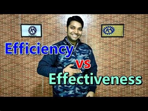 Efficiency Vs Effectiveness Difference Between Efficiency And
