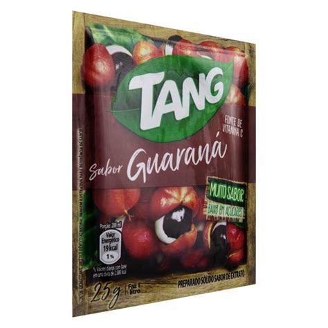 Refresco em Pó Guaraná Tang Pacote 25g Loja de Nova Esperança