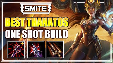 Only Thana Build You Need Smite Thanatos Jungle Gameplay Youtube
