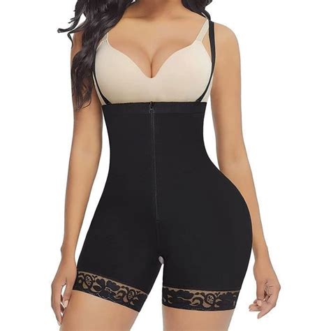 BUSTIER CORSET Body Gaine Femme Ventre Plat Amincissante Invisible