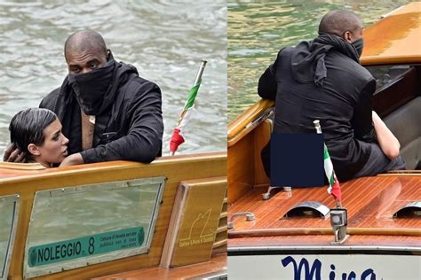 Luna De Miel De Kanye West Y Su Nueva Esposa Bianca Censori En Un Hot