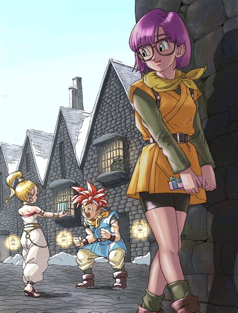 Lucca Ashtear Crono Marle And Frog Chrono Trigger Drawn By Yuto