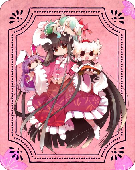 Reisen Udongein Inaba Inubashiri Momiji Kamishirasawa Keine