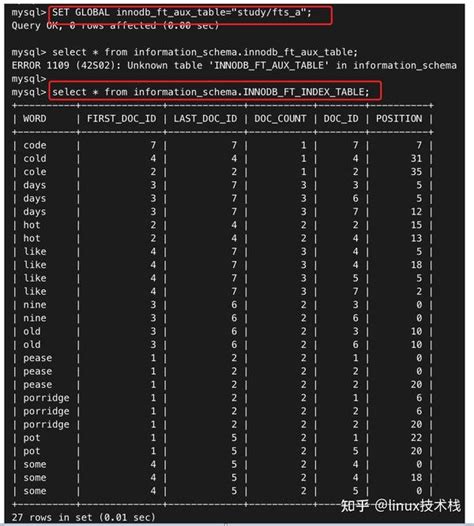 innodb and mysql 全文索引 知乎