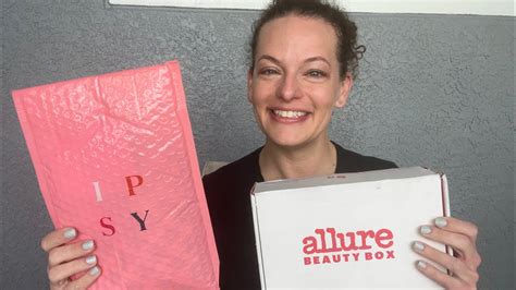 Beauty Box Showdown Ipsy Vs Allure Beauty Box August 2023 Unboxing