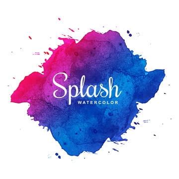 Watercolor Splash Ink Vector Hd PNG Images Watercolor Splash Colorful