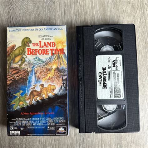 THE LAND BEFORE Time VHS MCA 1988 4 10 PicClick UK