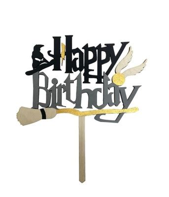 Topper Na Tort Harry Potter Imi Urodziny Party