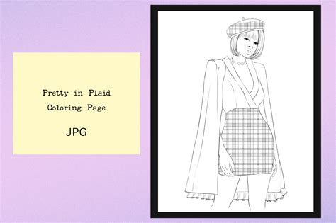 Beautiful Woman Coloring Page Graphic By Kalliope Arts Creative Fabrica