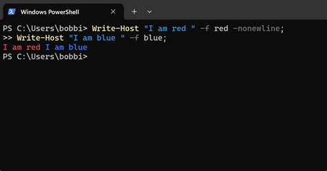 powershell how to use write host with specific colors collecting wisdom