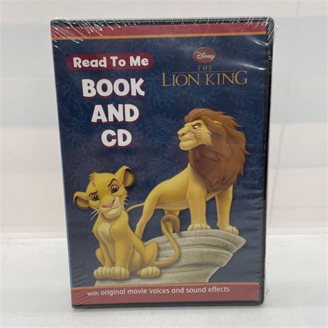 Disney The Lion King Read To Me Book And Cd Brand New Sealed Free
