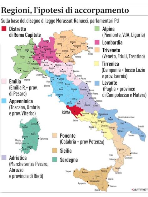 Italia Regioni E Capoluoghi CARTINA ITALIA CON PROVINCE E CAPOLUOGHI