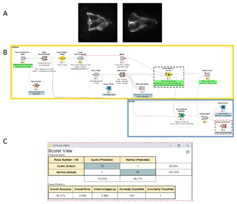 training a deep learning model for image classification in knime using download scientific
