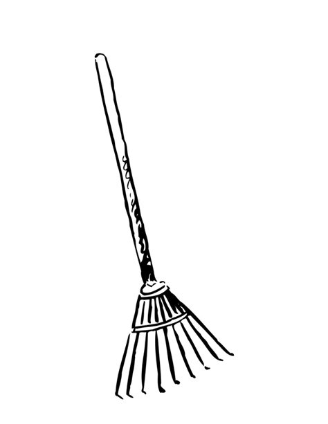 Desenho De Vassoura De Arado Para Colorir Tudodesenhos