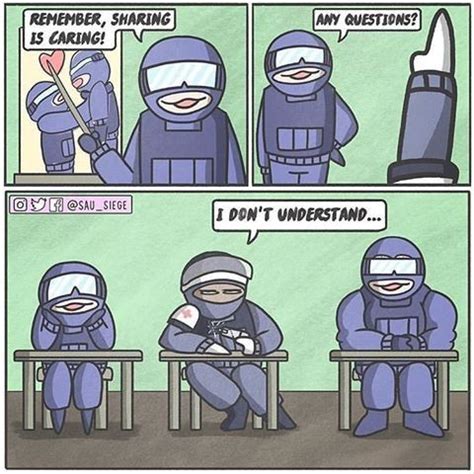 A Comic Strip With Two Ninjas Sitting At A Table And One Is Holding A Knife