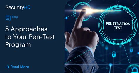 5 Approaches To Your Pen Test Program SecurityHQ
