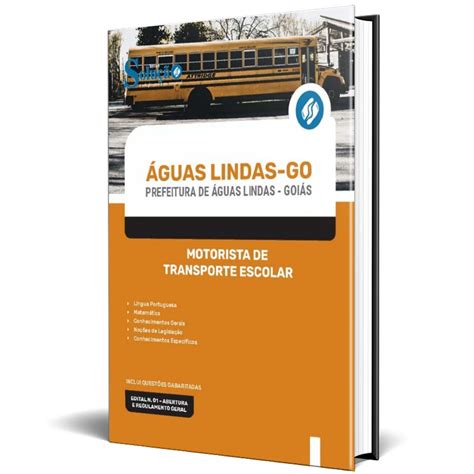 Apostila Prefeitura de Águas Lindas GO 2024 Motorista de Transporte