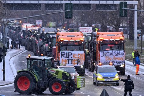 Niemcy w całym kraju rozpoczęły się protesty rolników