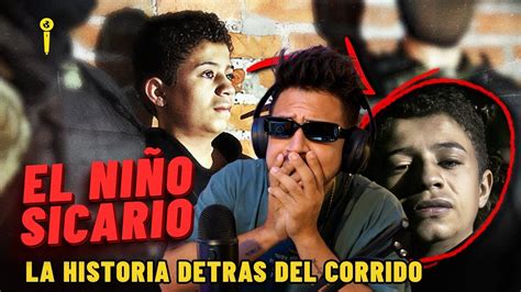 REACCION a El Niño Sicario La historia real del corrido Calibre 50