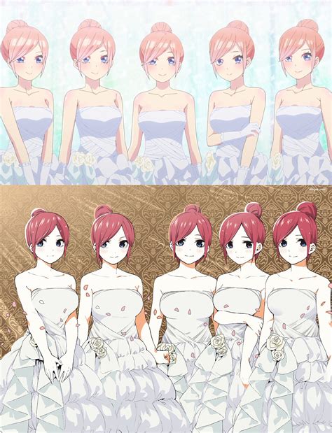Kiyoe ピーター on Twitter La boda la jugada de la quintis 五等分の花嫁