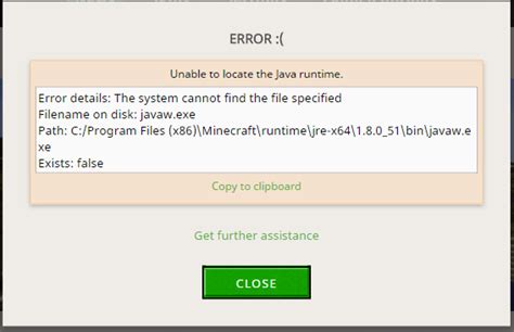 Unable To Locate The Java Runtime Java Edition Support Support