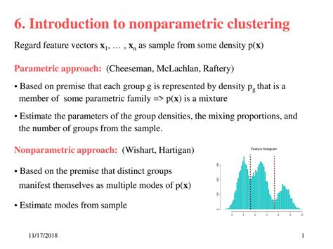 6 introduction to nonparametric clustering ppt download