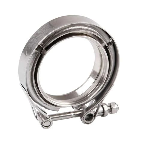 Aliexpress Buy 4Inch V Band Clamp With Flanges Turbo Exhaust