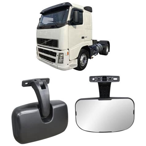 Espelho Retrovisor Auxiliar Lateral Caminh O Volvo Fh Bepo