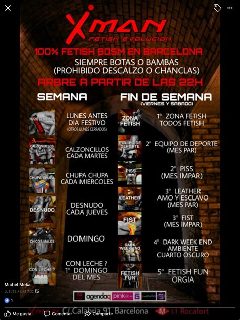 Días de Vicio Nuevo club de sexo en Barcelona en abril