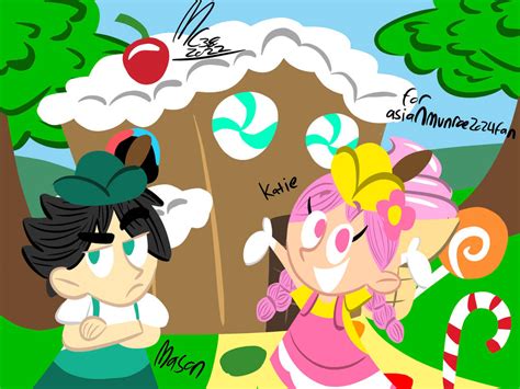 Katie And Mason As Hansel And Gretel Request By Midnightcrisis38 On Deviantart