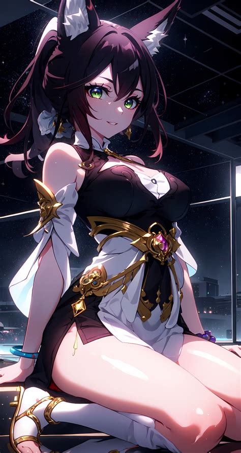 Fox Girl Neko Girl Kawaii Anime Girl Fantasy Female Warrior Fantasy Girl Anime Art Girl